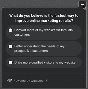 Qualaroo Wants to Look Like Your Site | Blog
